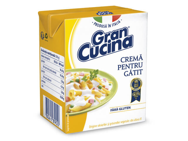 Cream for cooking - Gran Cucina - 200ml - A&S Market