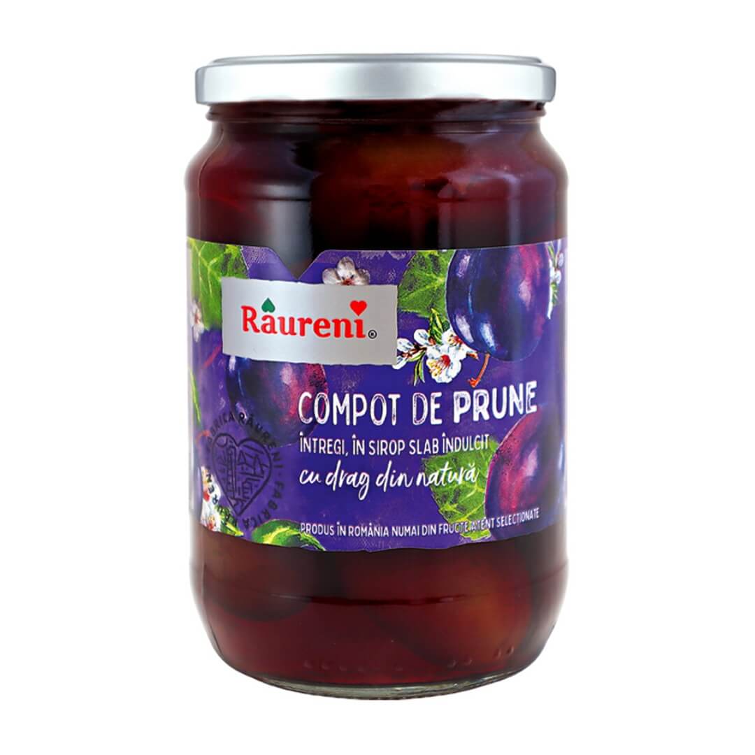 Plum compote - Râureni - 720g - A&S Market