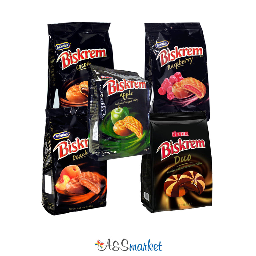 Biskrem cream biscuits - McVitie's - 160g - A&S Market