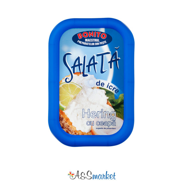 Salată cu icre de hering și ceapă - Bonito - 150g - A&S Market
