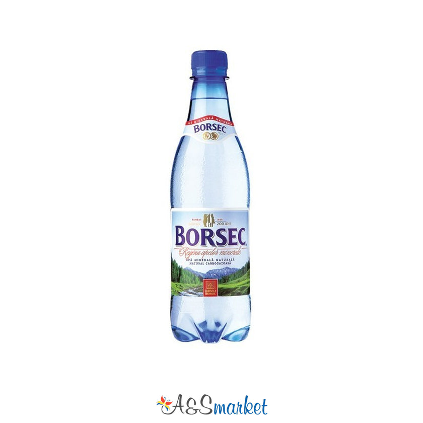 Carbonated mineral water - Borsec - 500ml - A&S Market