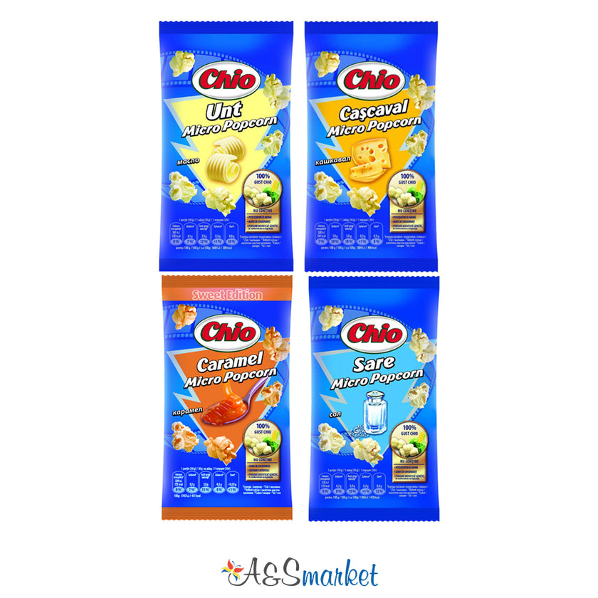 Microwave popcorn - Chio - 80g - A&S Market