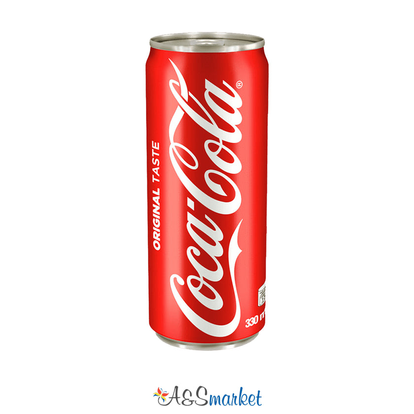 Coca-Cola can - 330ml - A&S Market