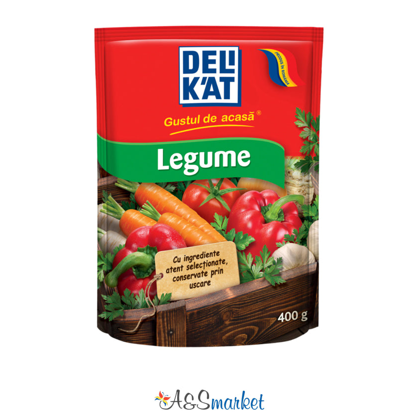 Base for vegetable-flavored dishes - Delikat - 400g - A&S Market