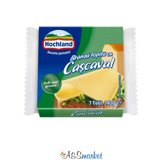 Slices of melted cheese - Hochland - 150g - A&S Market