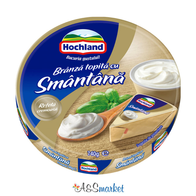 Triangles of processed cheese - Hochland - 140g - A&S Market