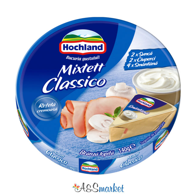 Triangles of processed cheese - Hochland - 140g - A&S Market