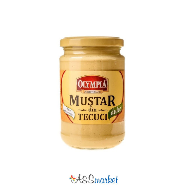 Muștar din Tecuci dulce - Olympia - 300g - A&S Market