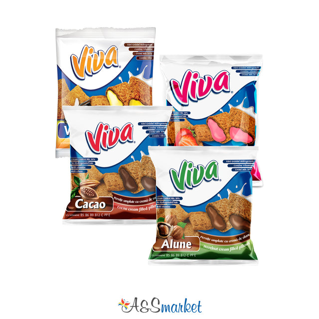Cream-filled pillows - Viva - 200g - A&S Market